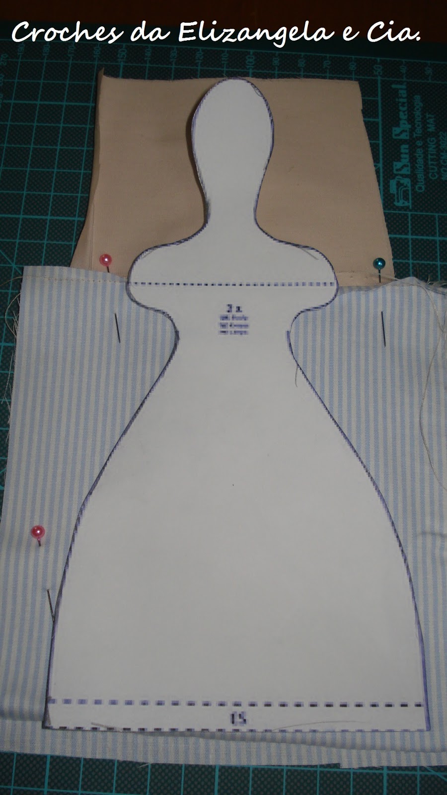 Crochês da Elizangela e Cia.: Vamos Fazer Uma Boneca Tilda?