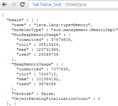Hadoop JobTracker & TaskTracker Web Interface