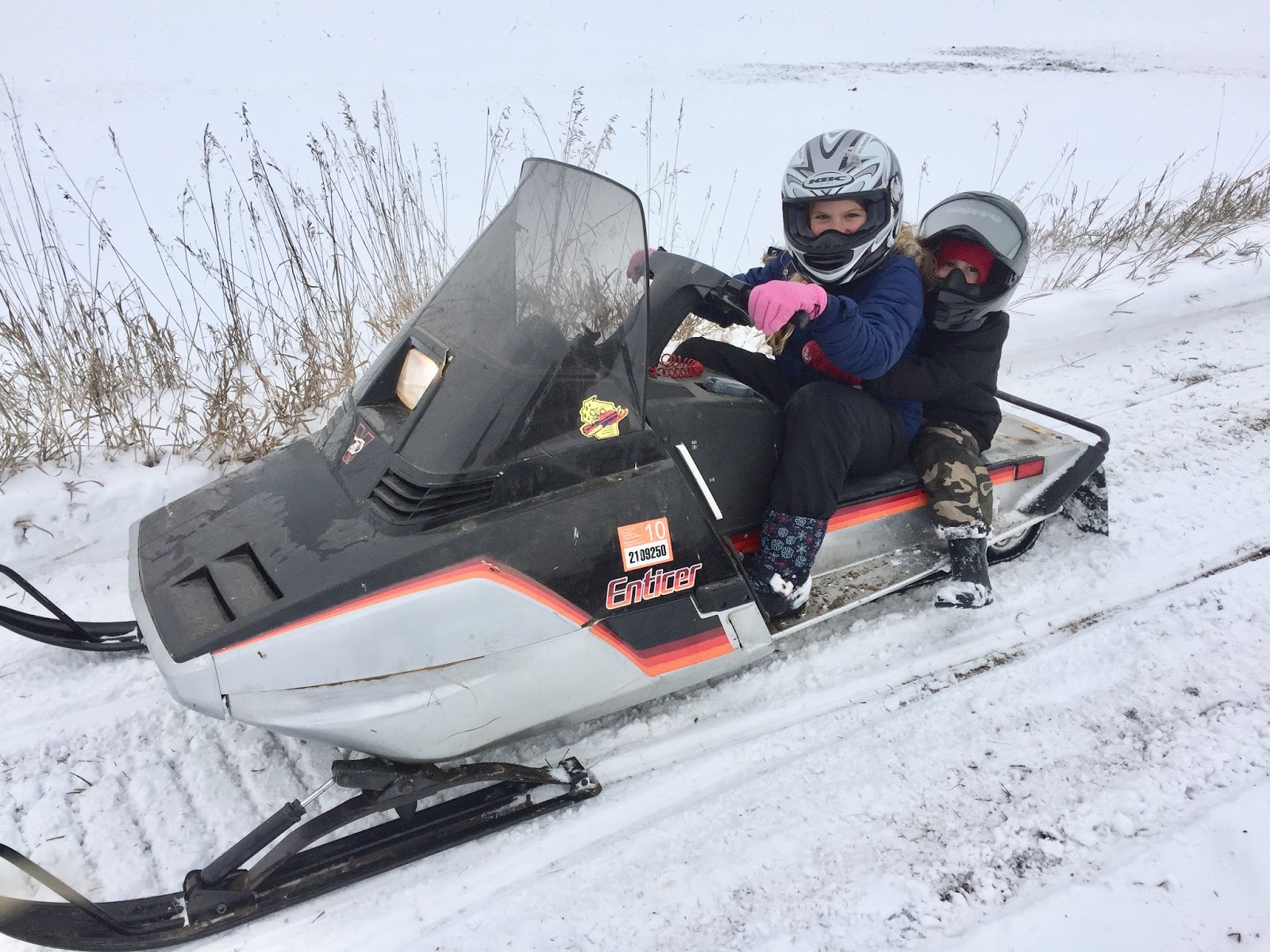 Line Upon Line: Snowmobiling Fun!