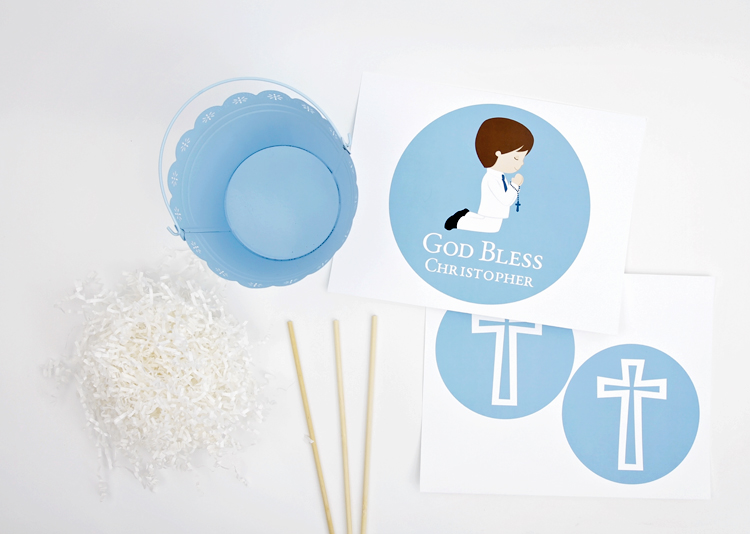 SugarPickle Designs: First Communion Centerpieces