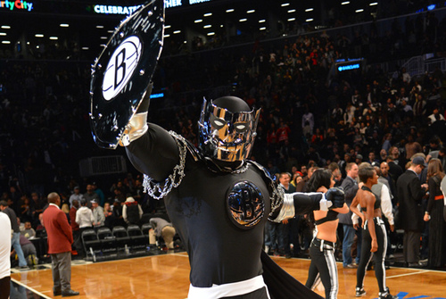 the other paper: Brooklyn Nets introduce new superhero mascot