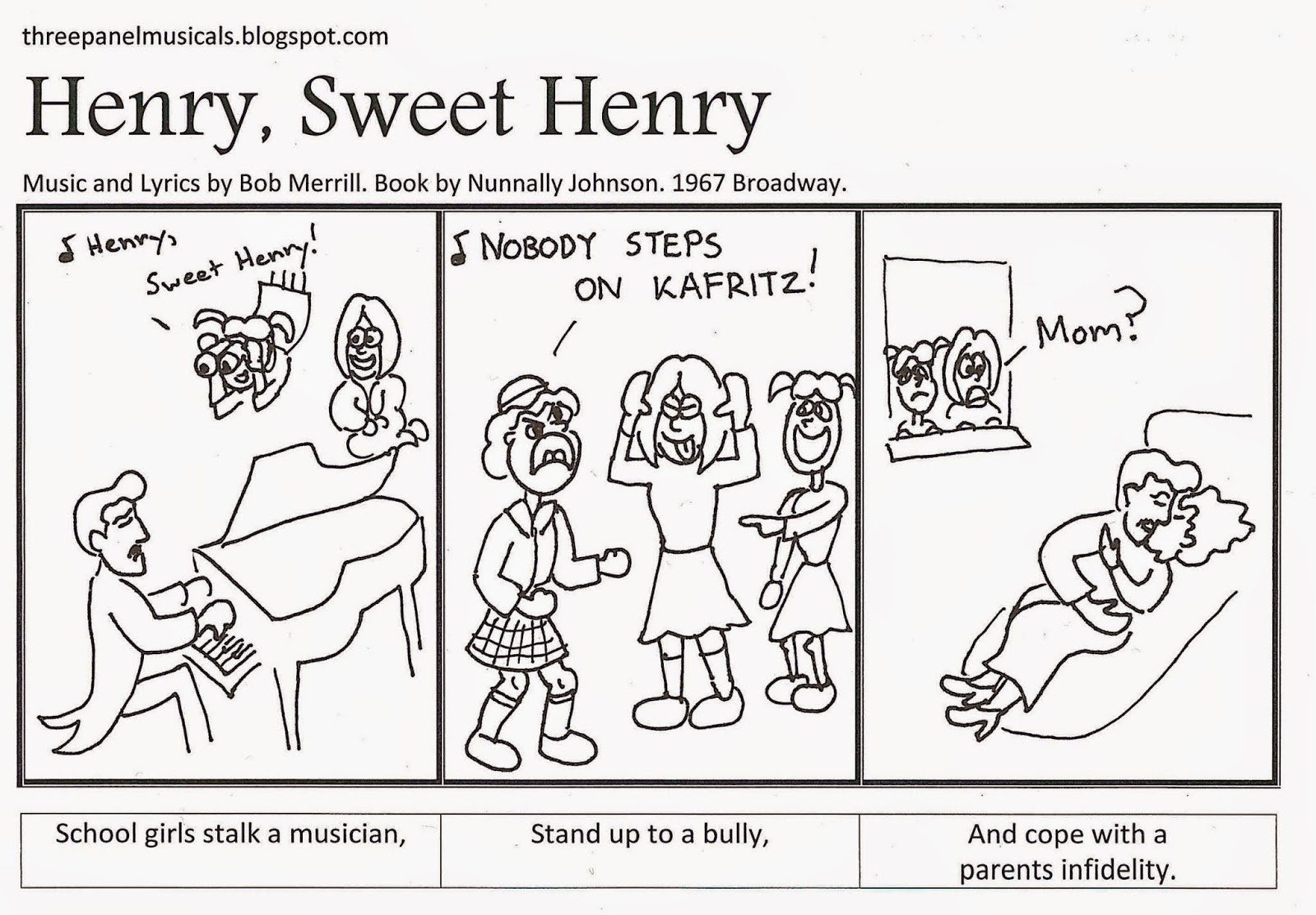 Three Panel Musicals: Henry, Sweet Henry
