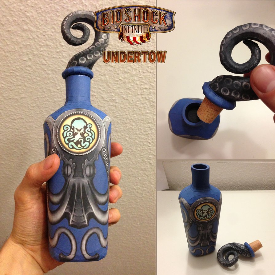 Bioshock Infinite - Undertow Vigor Papercraft | Papercraft Paradise ...