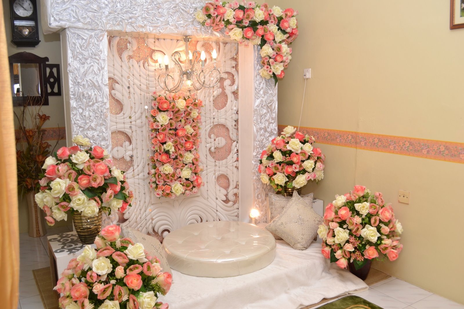 PELAMIN TUNANG/NIKAH TEMA PEACH CORAL | Inai Seri Pengantin