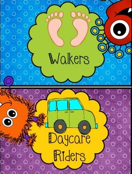 Kindergarten Lifestyle: How We Go Home and 2 FREEBIES