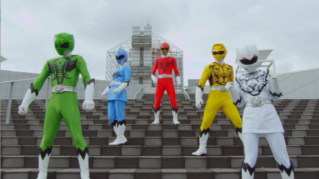 Red and White Sentai: Ninninger vs ToQger - Ninja in Wonderland - Photo ...