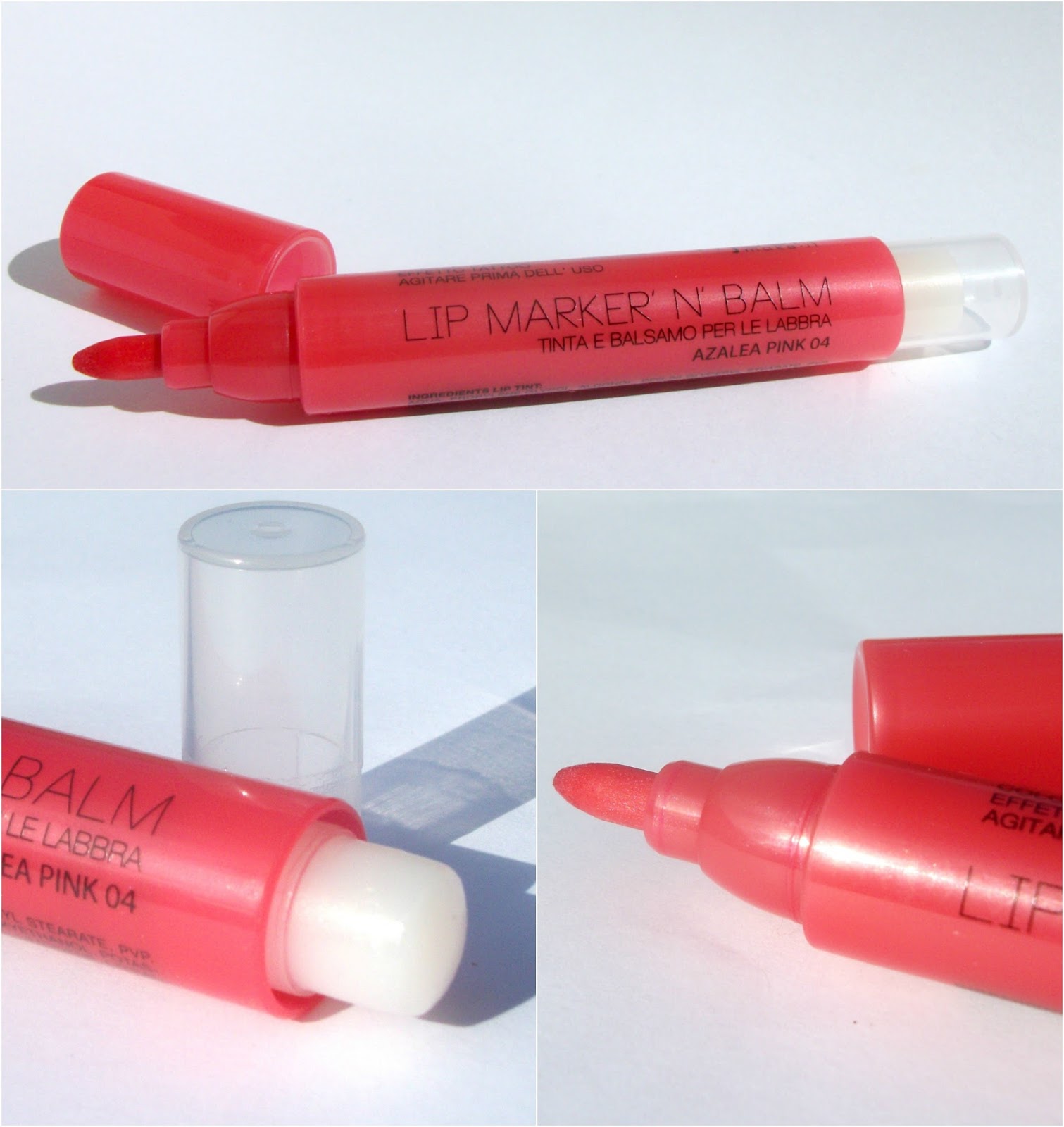 Wycon Cosmetics - Lip Marker 'N' Balm lip tint pen in Azalea Pink #04 ...