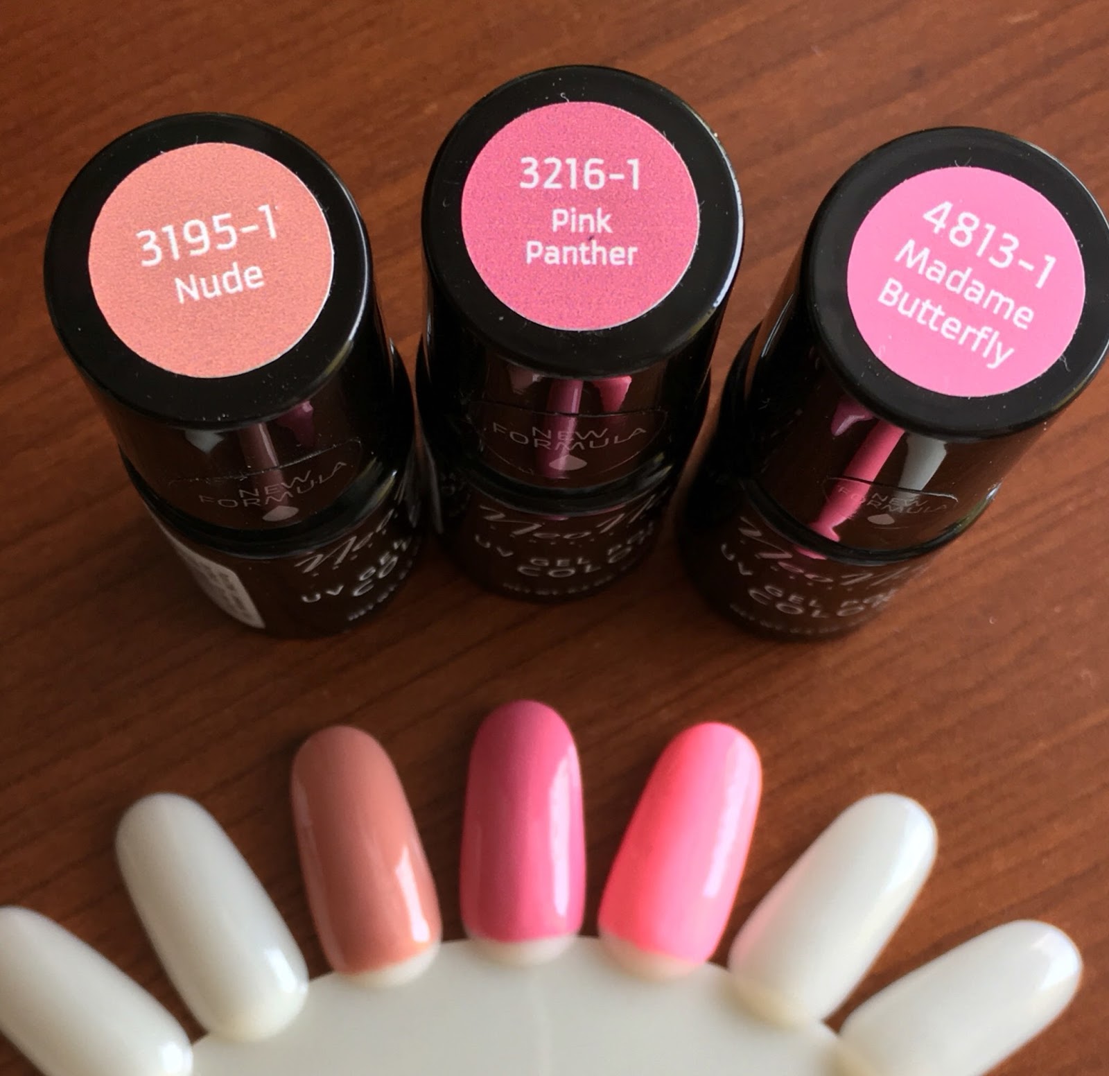 Arwenails: Swatches: Neonail Nude, Pink Panther, Madame Butterfly, Pink ...