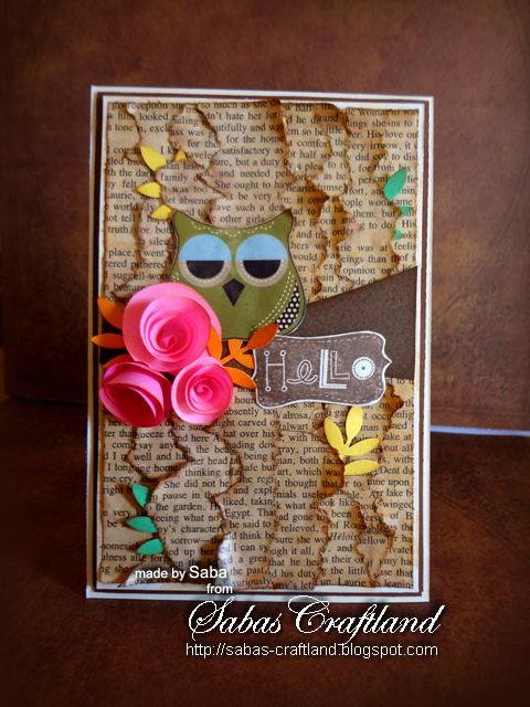 Saba's Craft Land: Guest Designer: Paper Chase Theme