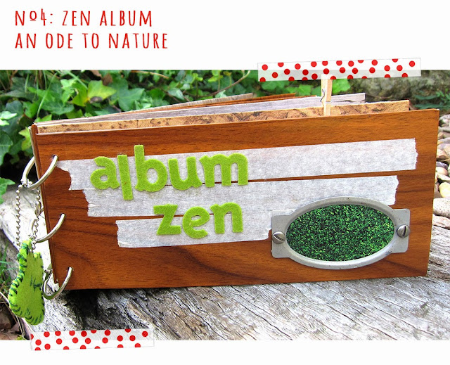 méli-mélo studio: Álbum creativo 4: zen y naturaleza con marco de ...