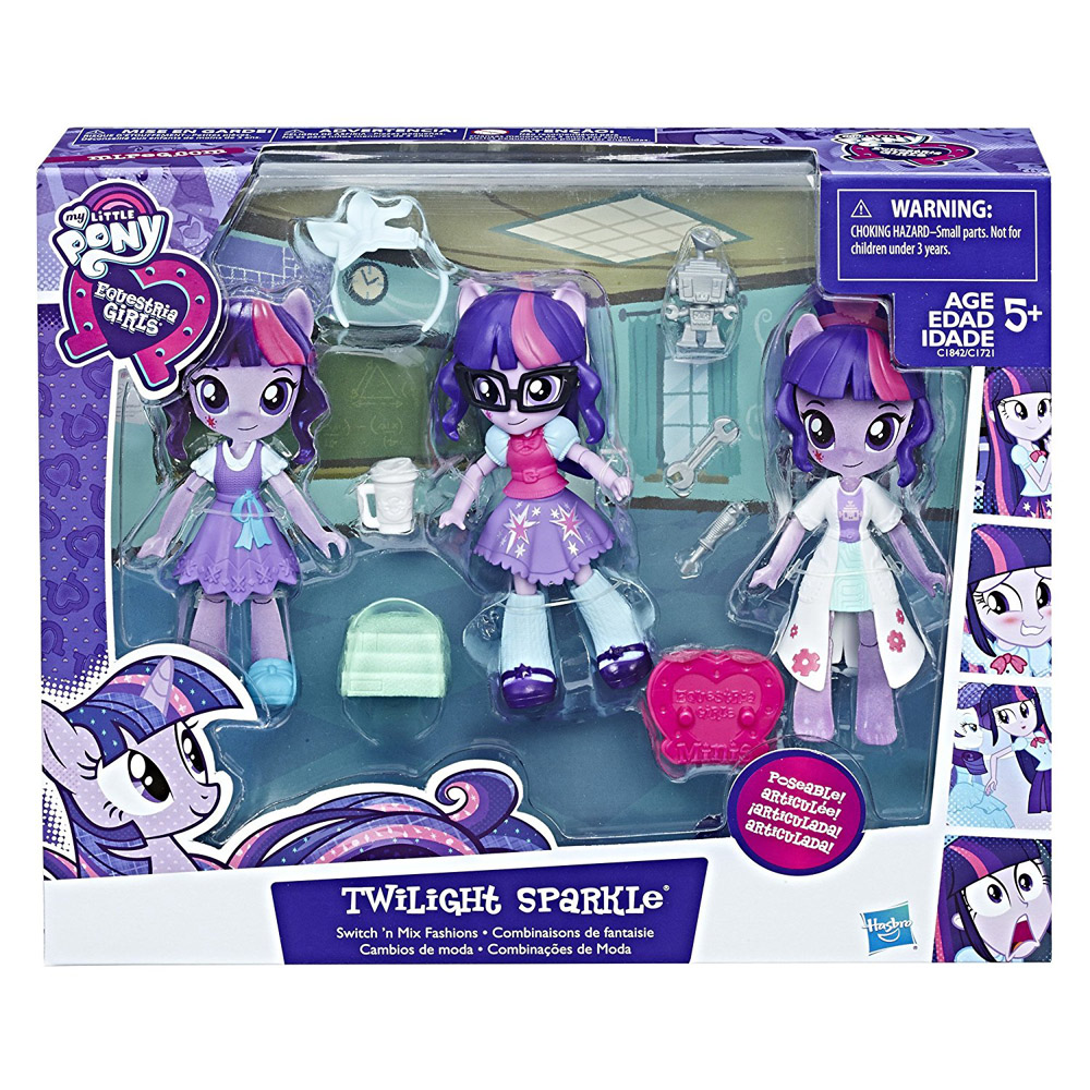 MLP Mall Collection Switch 'n' MIX Fashions Equestria Girls Minis | MLP ...