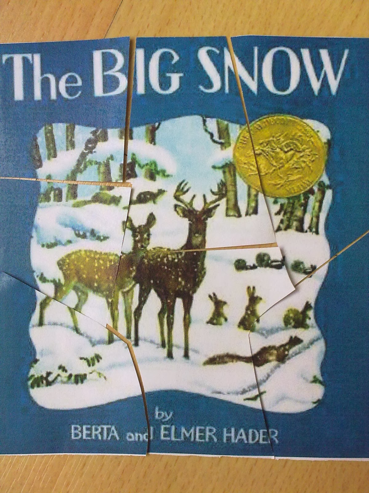 A working queen bee: Home learning - The Big Snow