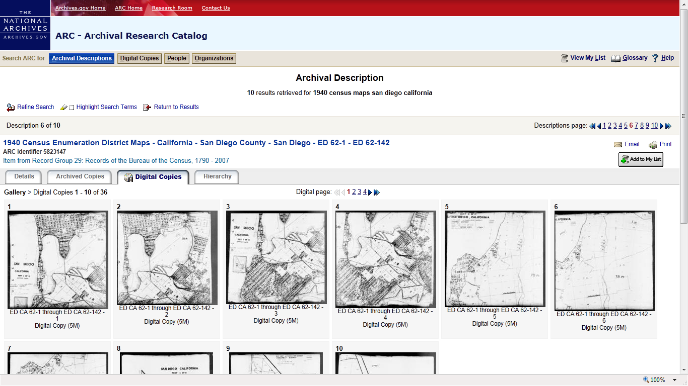 Genea-Musings: 1940 Census Enumeration District Maps Online at NARA Website