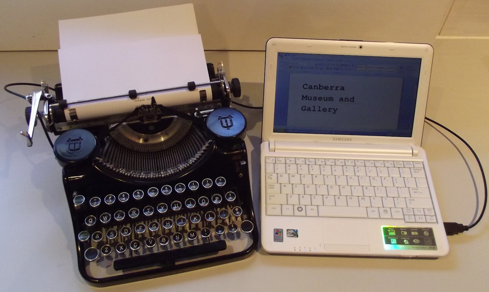 oz.Typewriter: The USB Typewriter in Action