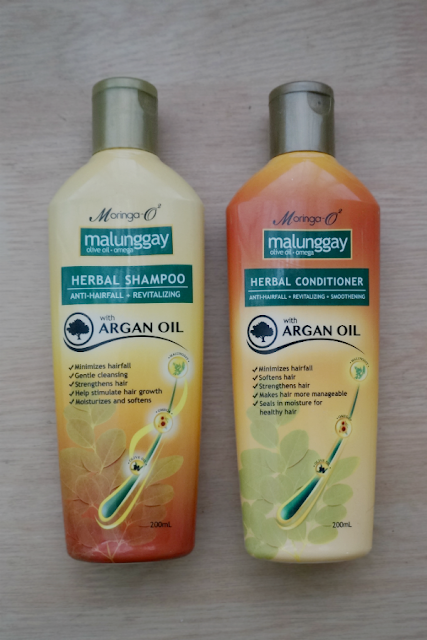 Moringa O2 Herbal Shampoo and Conditioner with Argan Oil from Sample ...