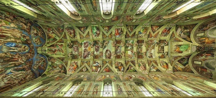 Miguel Angel Buonarroti: Boveda de la Capilla Sixtina