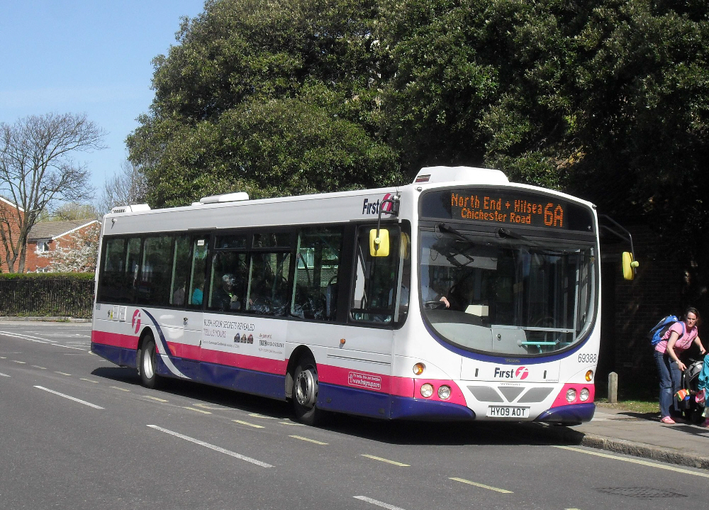Southern England Bus Scene: A Saturday in Portsmouth