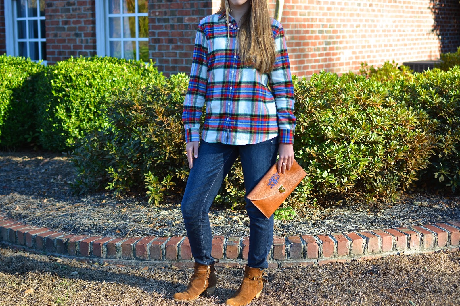 clad in plaid | Poised and Preppy: clad in plaid