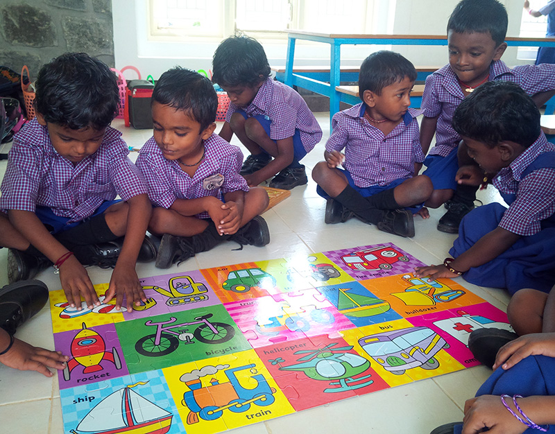 Activity-based learning ~ RELIEF PROJECTS India
