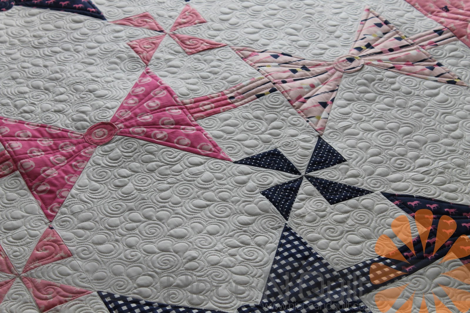 Piece N Quilt: Bow Ties for Days - Custom Machine Quilting by Natalia ...