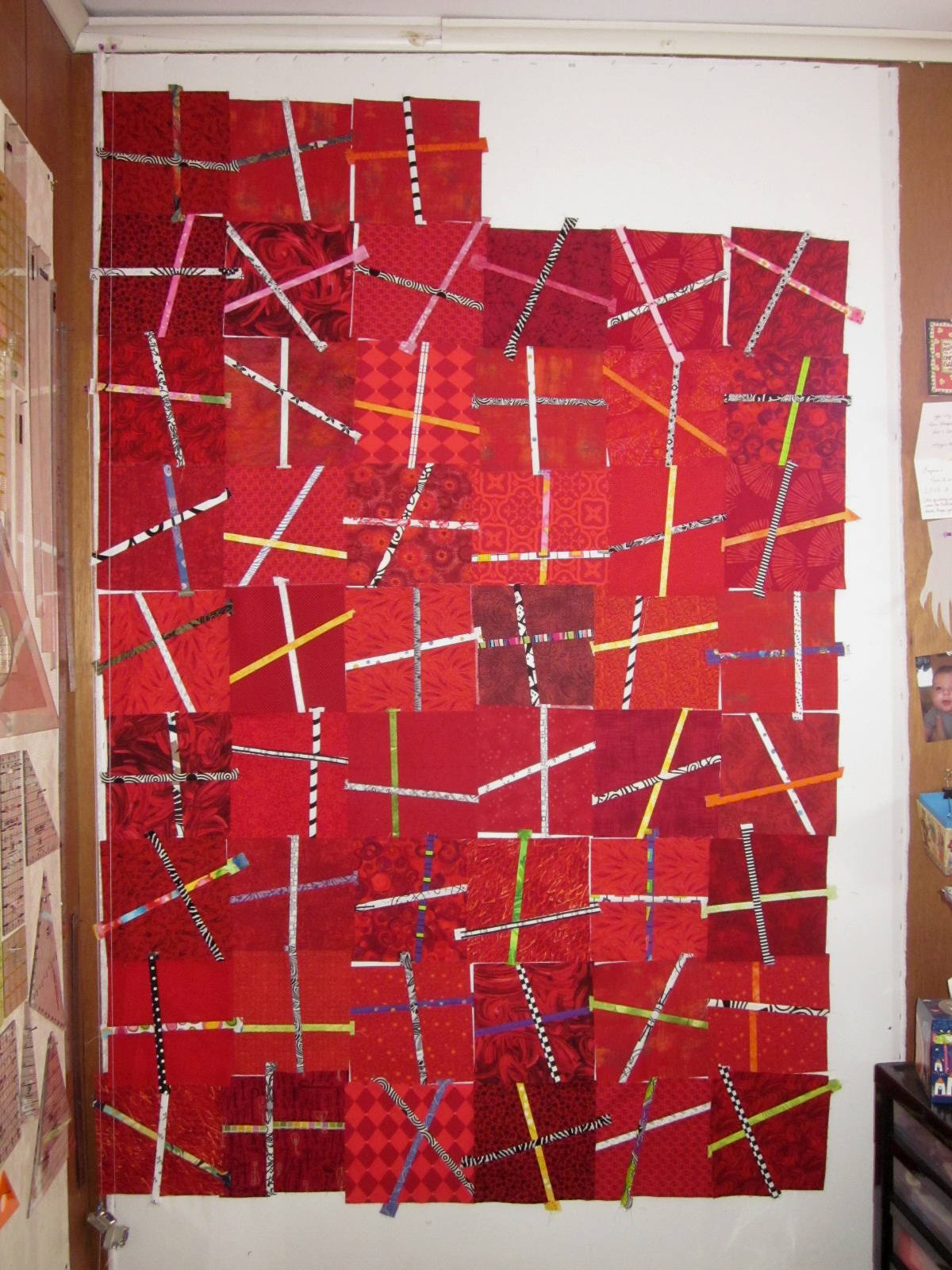 The Patchery Menagerie: Red Stick-a-thon