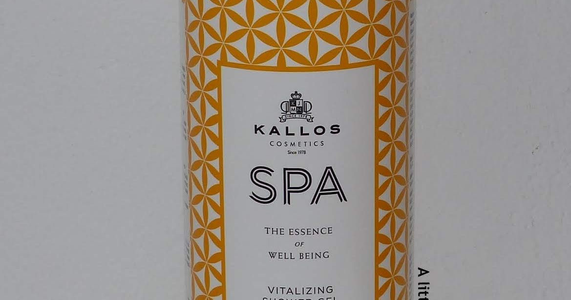 A little piece of me: Kallos: Spa shower gel - Review