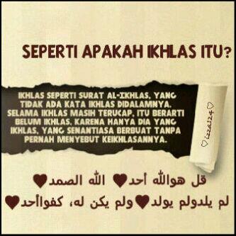 45+ Gambar Kata Orang Ikhlas