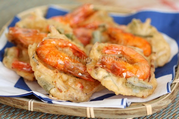 My Kitchen Snippets: Chinese Style Prawn Fritters