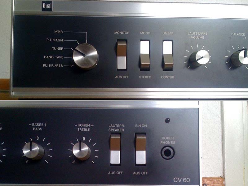 Dual CV-60 - транзисторный усилитель из 1970-х в Московском магазине ...