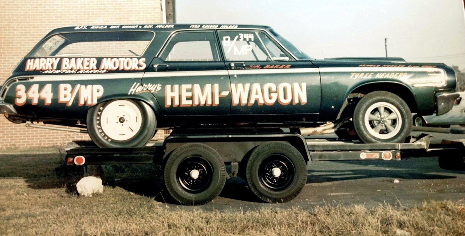 Just A Car Guy: the only known factory-built ’64 Dodge Race Hemi wagon ...