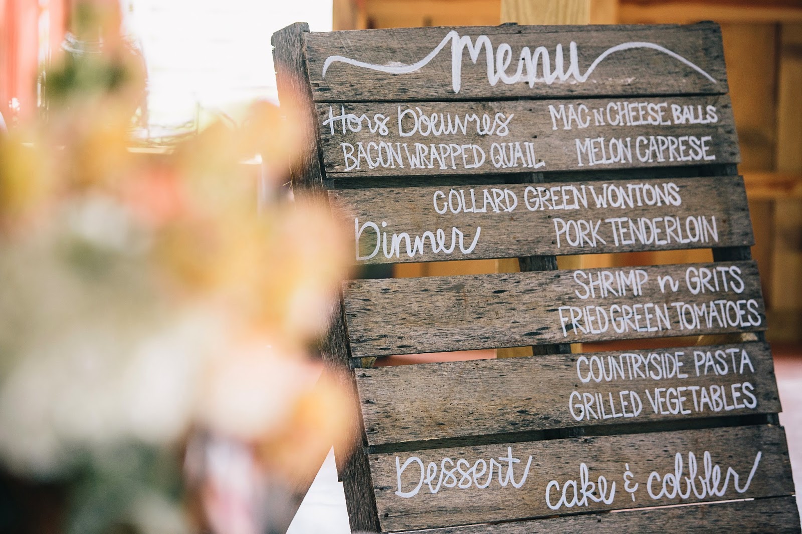 Mrs. new Coody: {Nailed or Failed}: A Menu Pallet