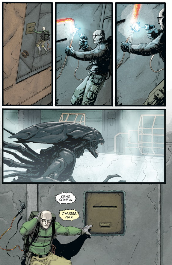 Weird Science DC Comics: Aliens: Defiance #9 Review