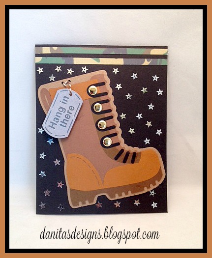 Danita's Designs!!! : Boot Camp Card