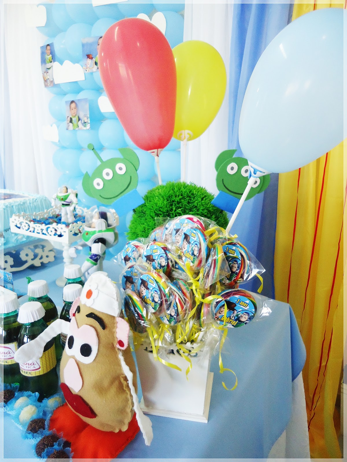 Festa Di Fiori: Toy Story Clean Provençal do Gabriel