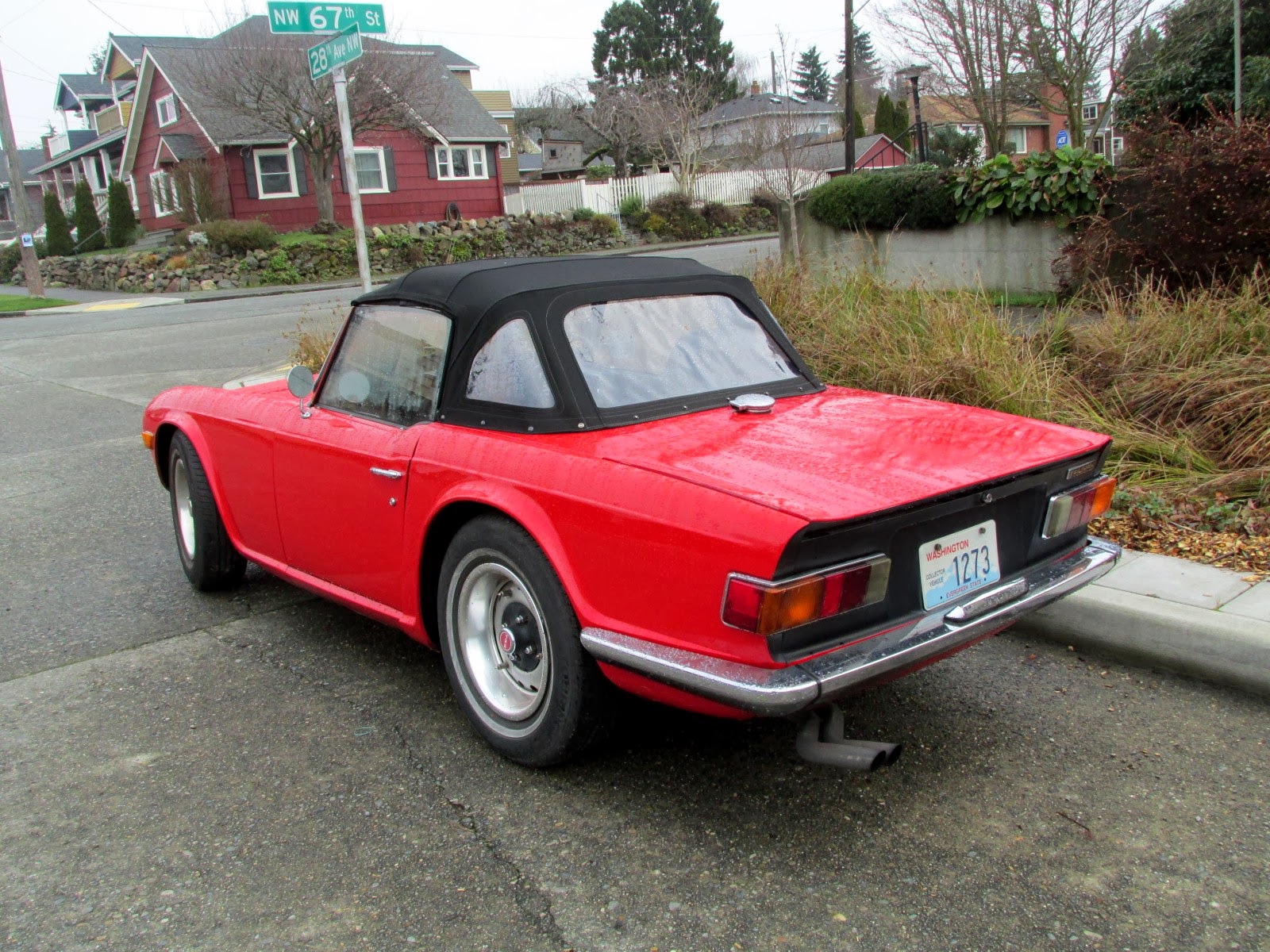 Seattle's Classics: 1973 Triumph TR-6 Roadster