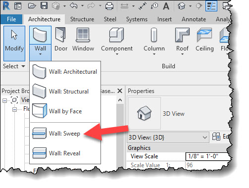 BIM Chapters: Creating Wall Baseboard in Revit - Option 2
