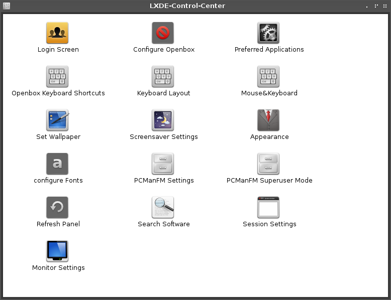How to install LXDE Admin on Archlinux - GUI Configuration For LXDE Desktop