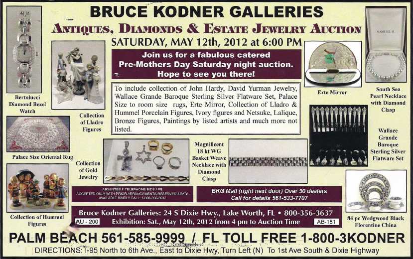 BRUCE KODNER AUCTION GALLERIES