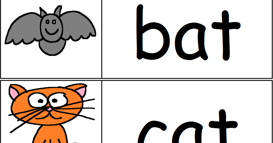 -AT Family Word Wall Cards