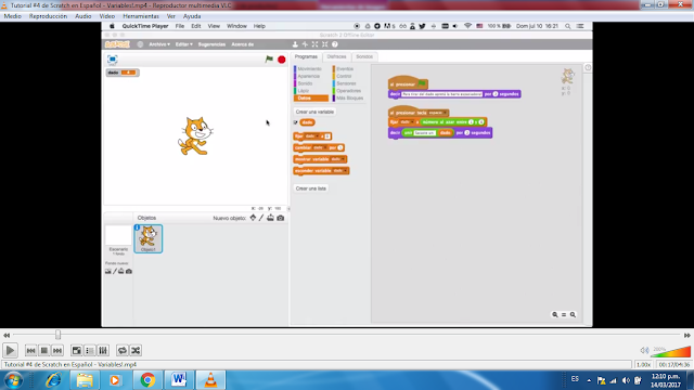 PROGRAMACIÓN EN SCRATCH : TUTORIAL 4 DE SCRATH
