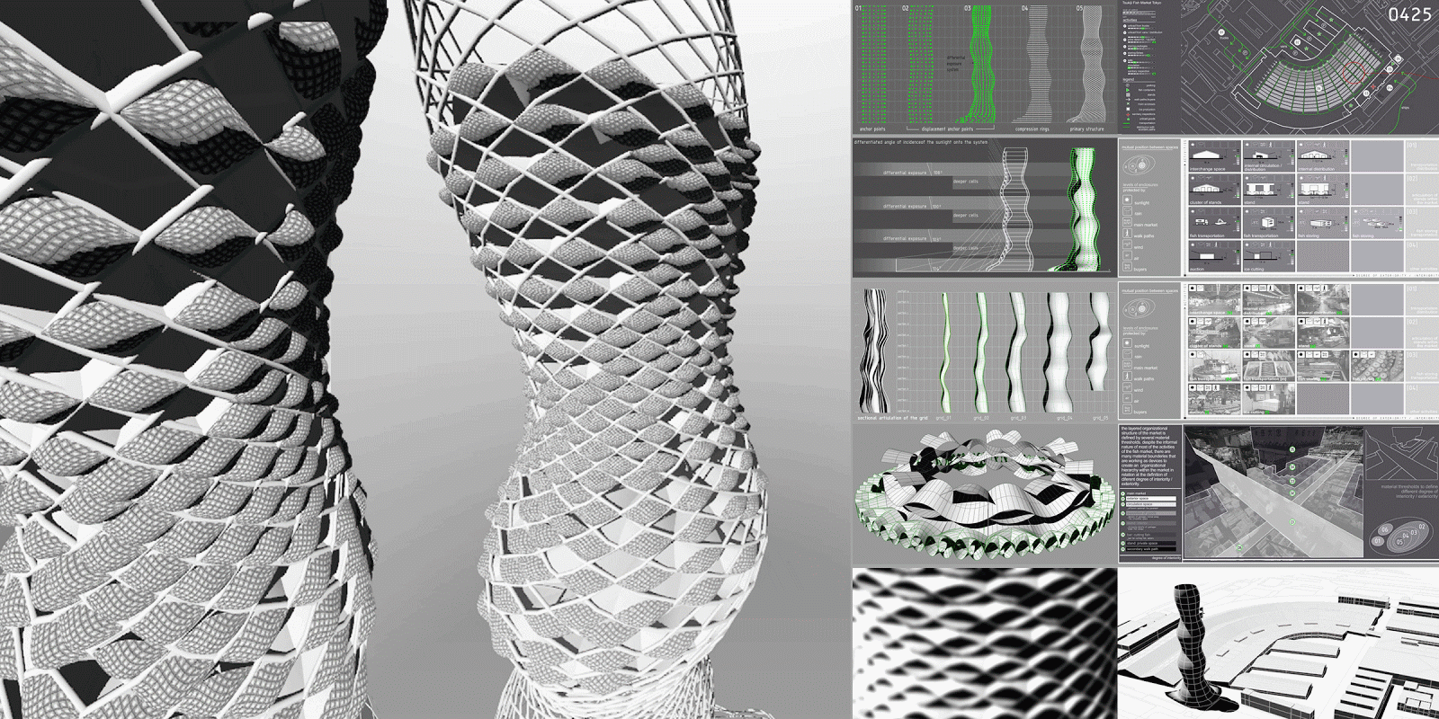 parametric generative design: Cell System Morphologies from Marco Vanucci