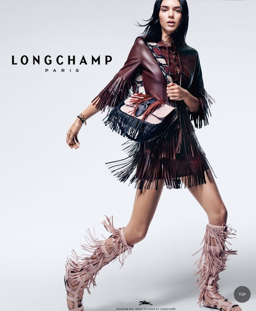 DIARY OF A CLOTHESHORSE: Kendall Jenner for Longchamp S/S 19 AD Campaign