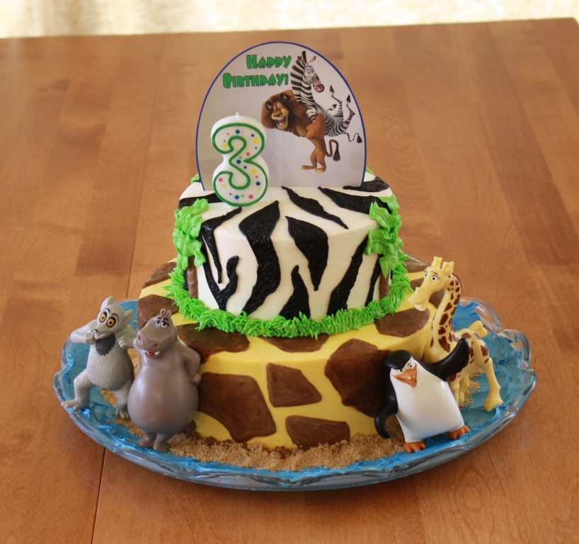 Party Cakes: Madagascar Cake for Lincoln