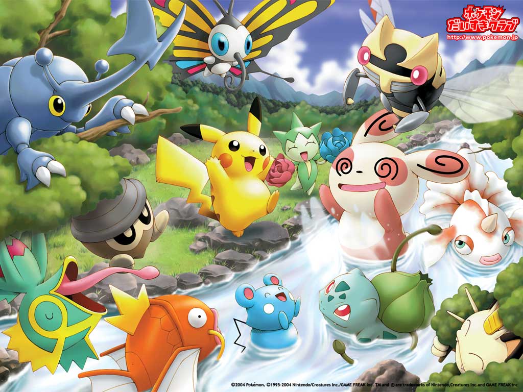 Darkrai's Hideout: Pokemon Japanese Wallpapers