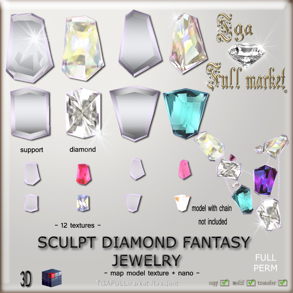 * SCULPT JEWELRY and MORE *: Diamonds
