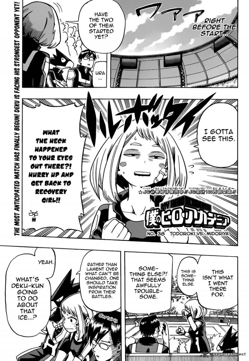 My Hero Academia Chapter 38 | One punch man manga