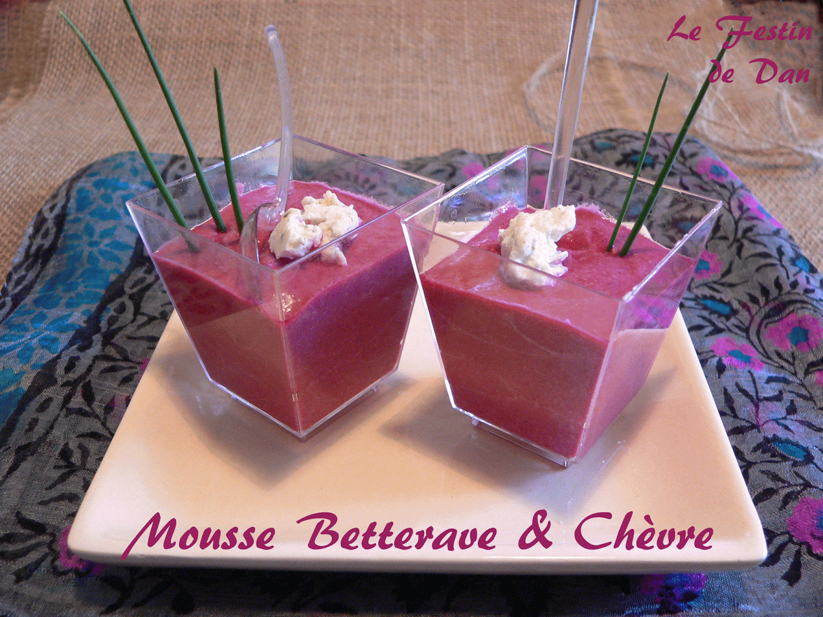 Verrine Mousse Betterave Chevre Frais at Vicki Howes blog