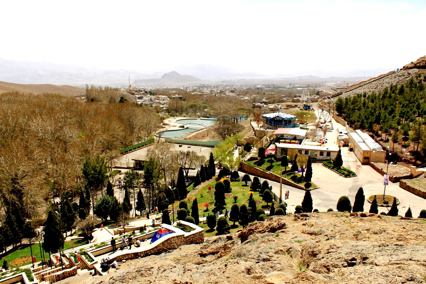 ghajarboy picture: mahallat park پارک جنگلی محلات