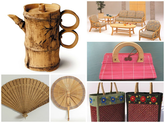 Cane Craft & Allied Industries : Fancy products made of bamboo