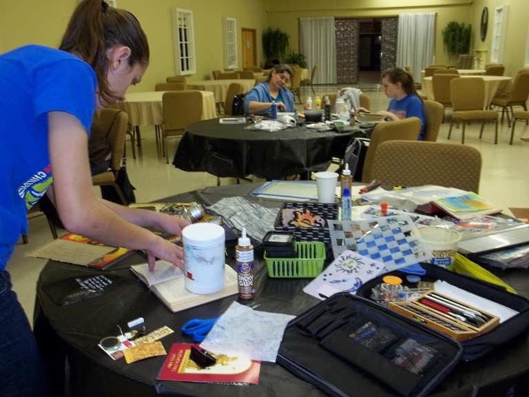 .: Teaching Altered Art Workshop!